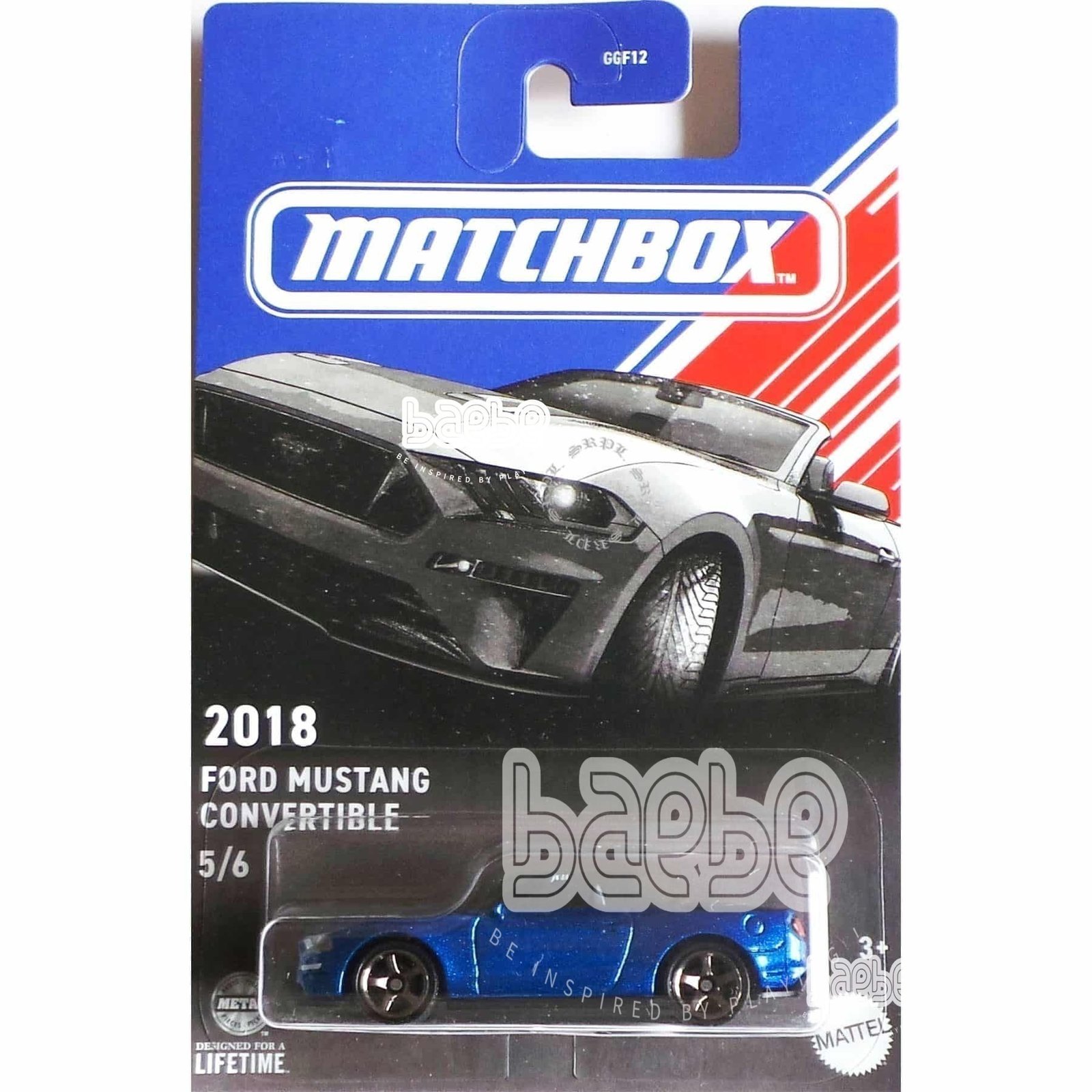 Matchbox – 2018 Ford Mustang Convertible - Premium Toys Store