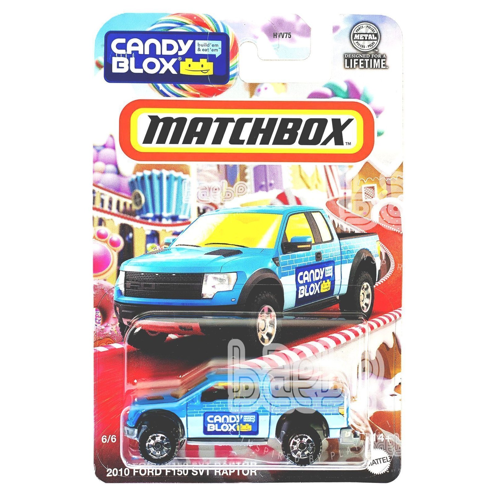Matchbox Exclusive – 2010 Ford F150 SVT Raptor – CANDY BLOX – SKY/STR ...