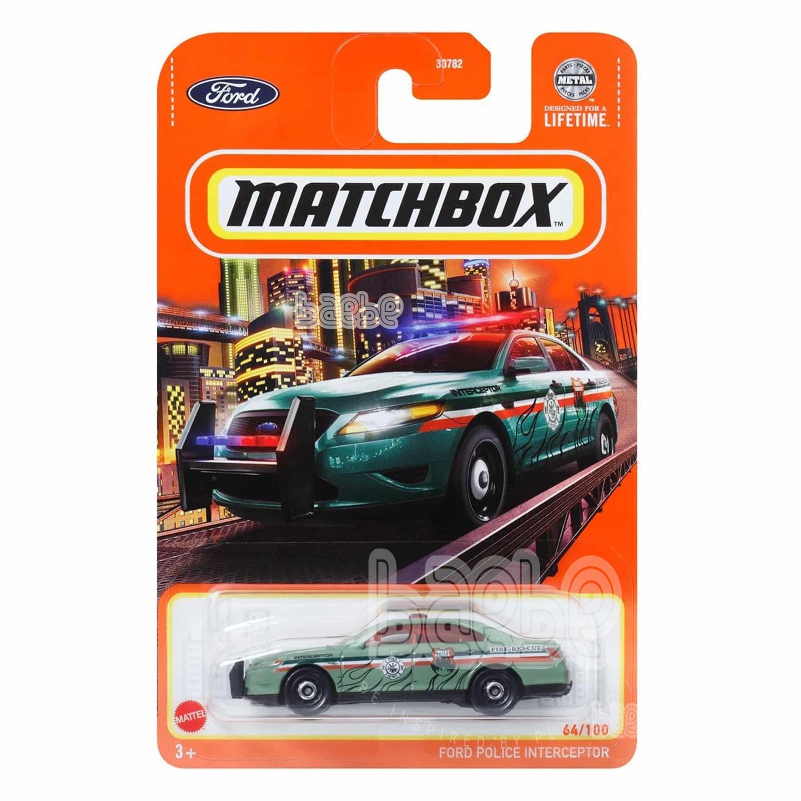 Matchbox – Ford Police Interceptor • Toy Collectibles Online in India