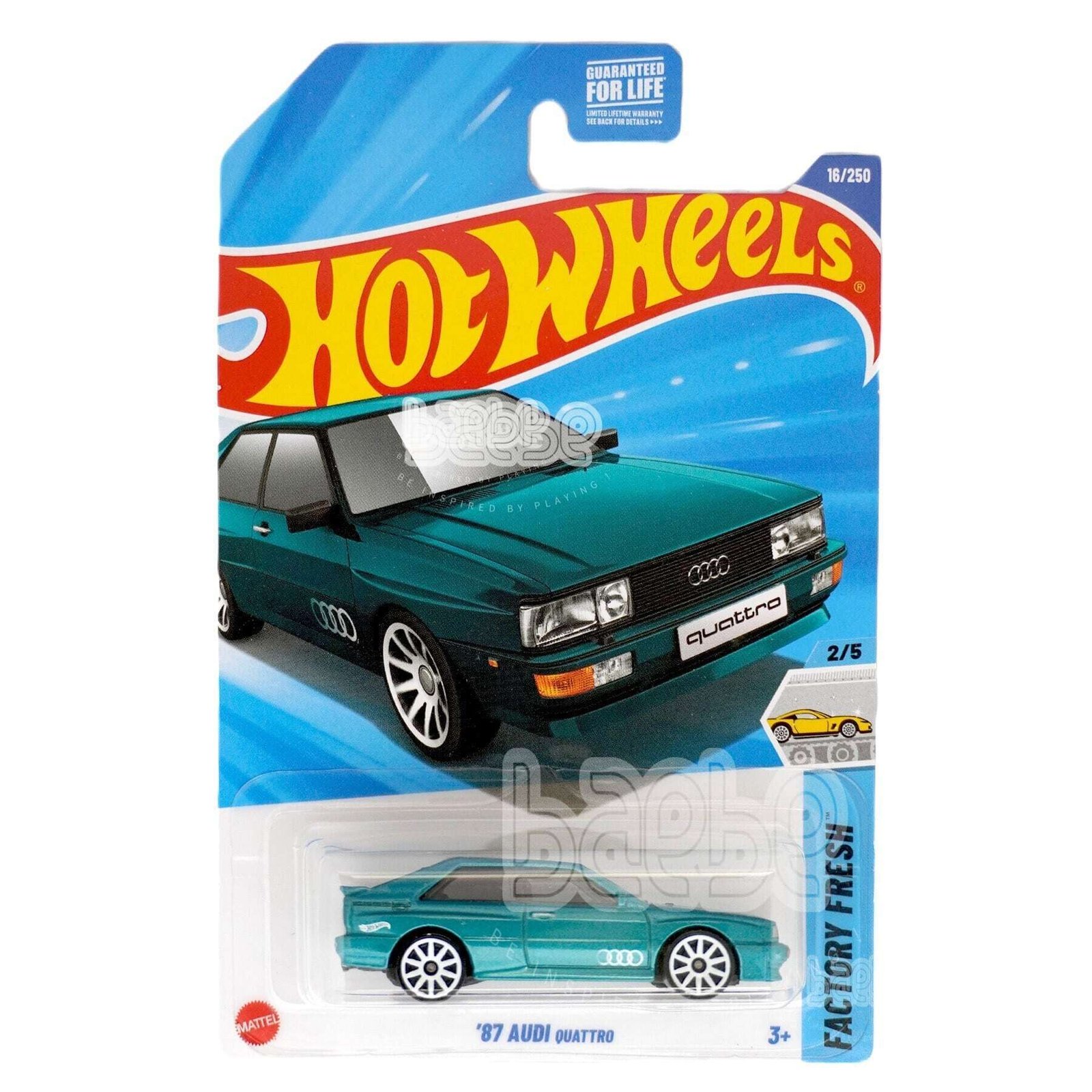 Hot Wheels – 87 Audi Quattro – FACTORY FRESH 2025 • Baebe-shop: Premier ...