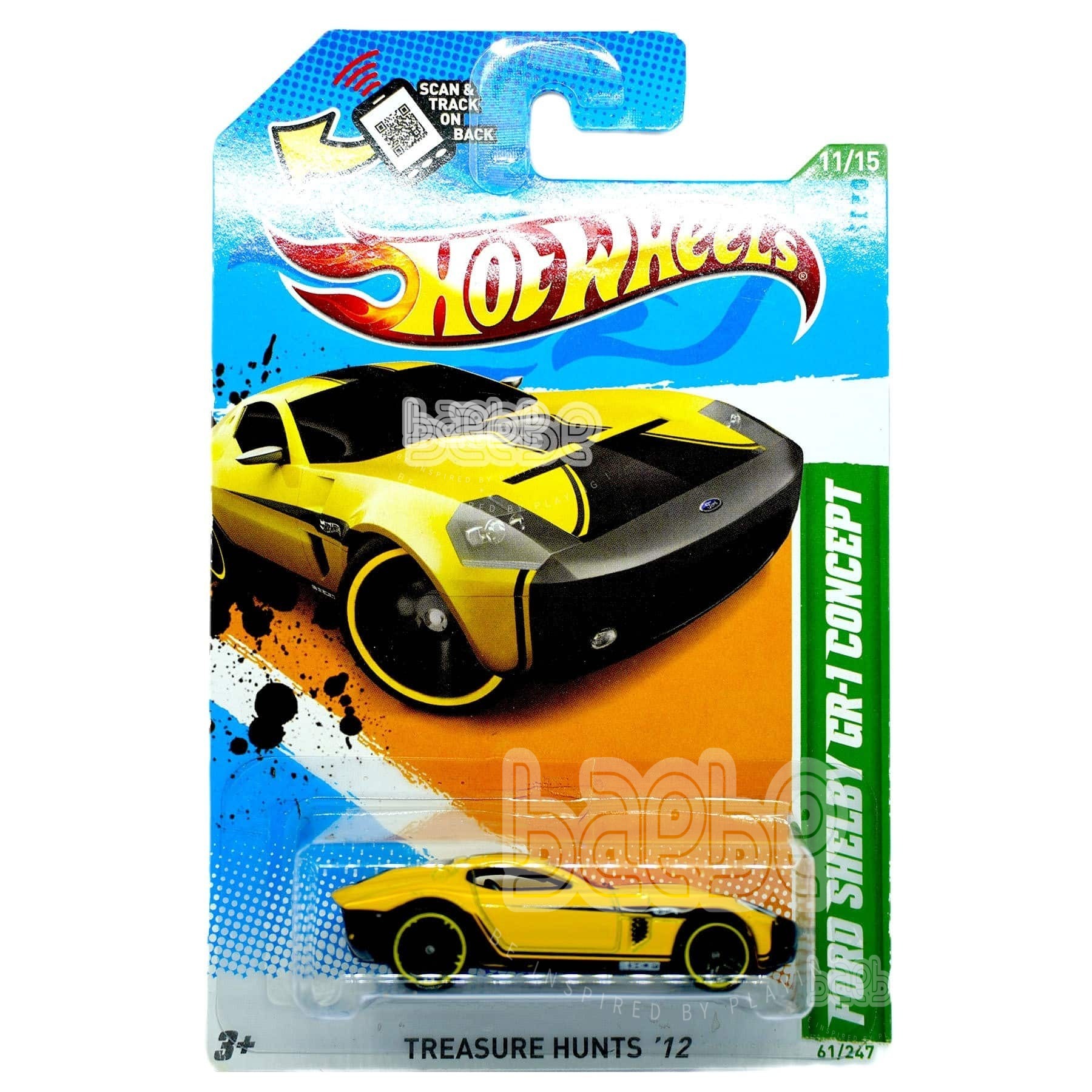 Hot Wheels – Ford Shelby GR-1 Concept – TREASURE HUNTS 12**Treasure ...