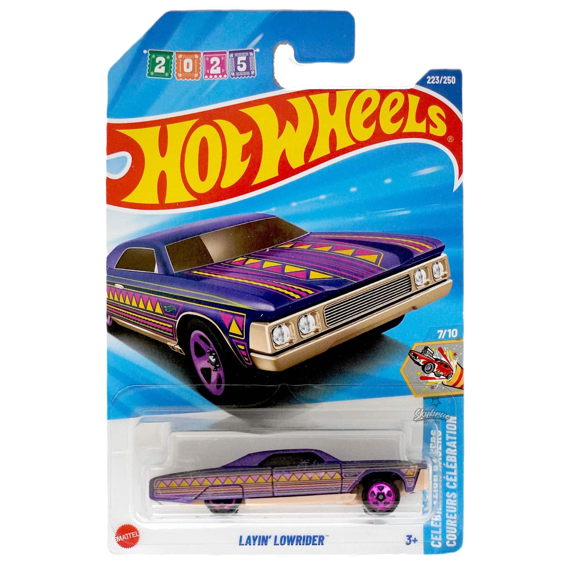 Hot Wheels – Layin Lowrider – CELEBRATION RACERS #2025 • Toy ...